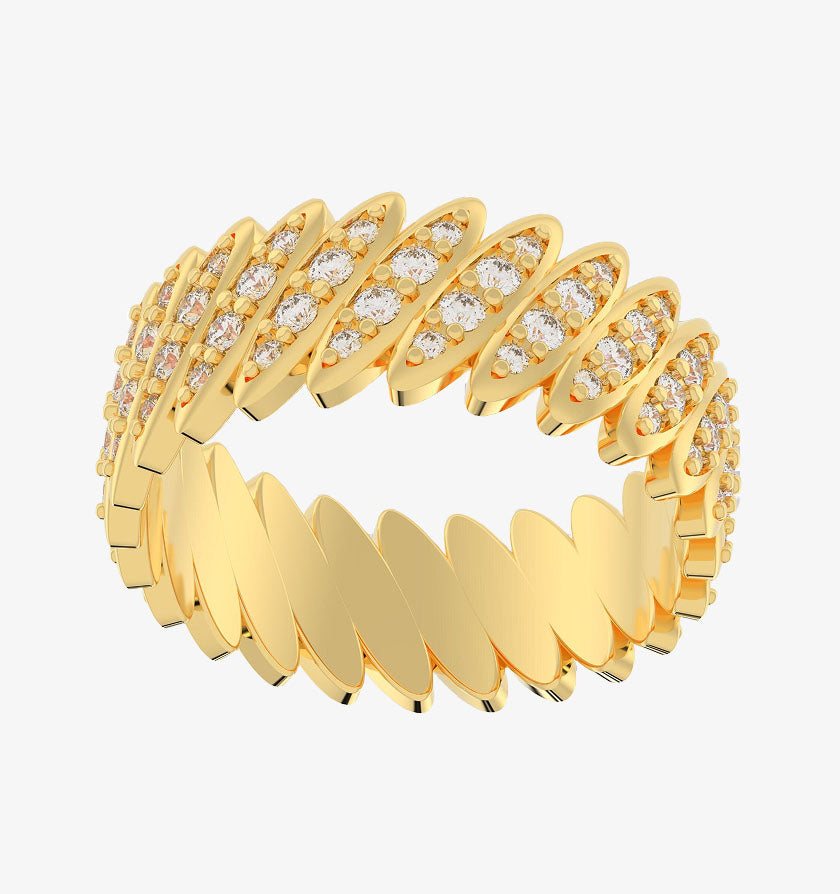 14k Gold Bespoke Signet Ring – Shree Gayatri Pearls & jewellers